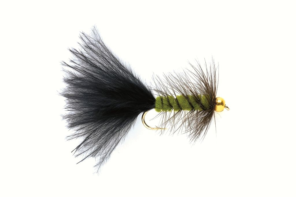 Fulling Mill Woolly Bugger Olive (Gold Nugget) — Aussie Angler
