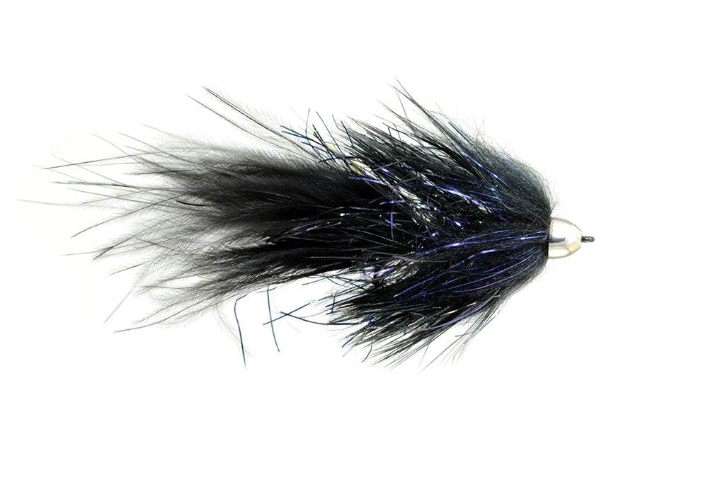 Fulling Mill Complex Twist Bugger Black #2 — Aussie Angler