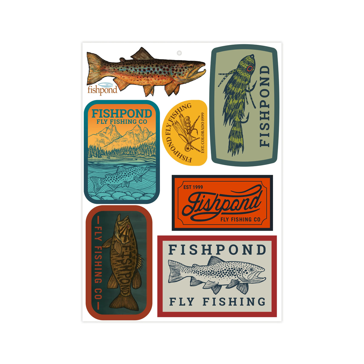 Fishpond Freshwater Sticker Kit — Aussie Angler