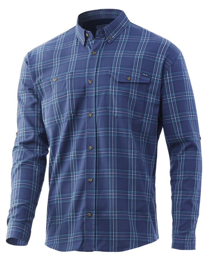 Huk Awendaw Flannel Shirt — Aussie Angler