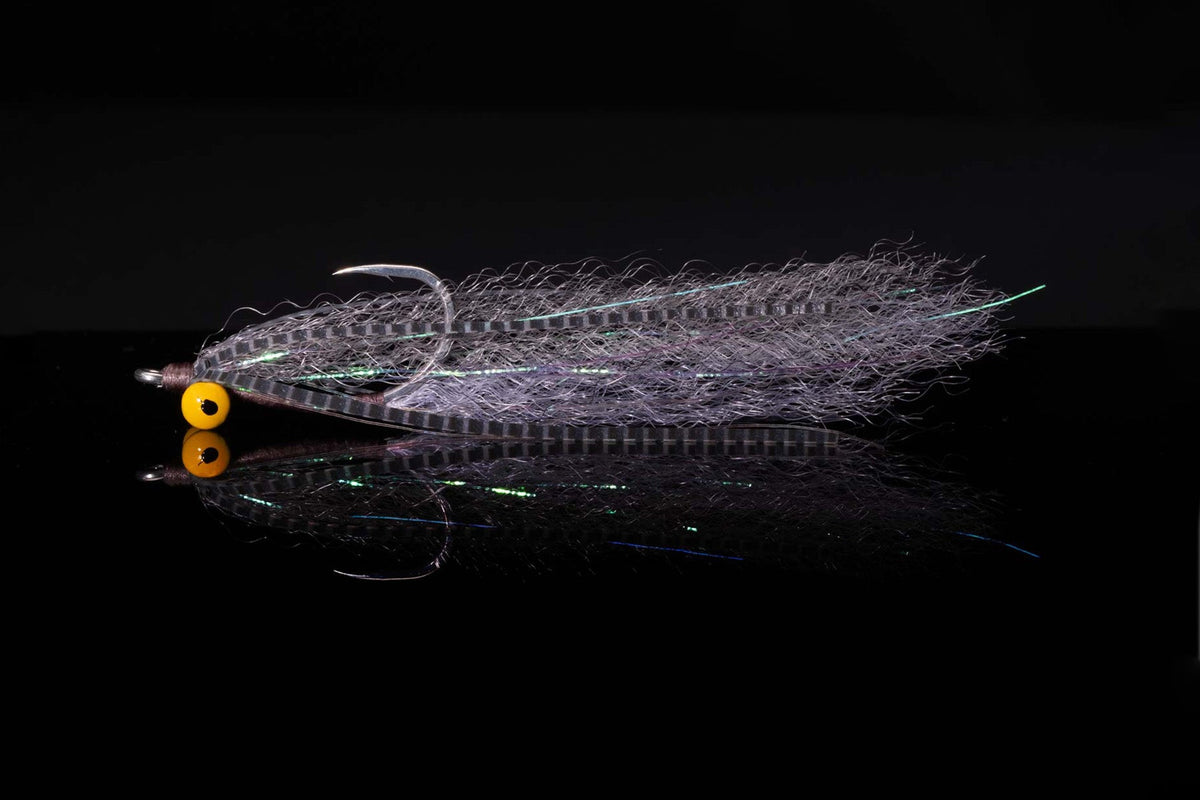 Manic Nitro Clouser Grey #2/0 — Aussie Angler