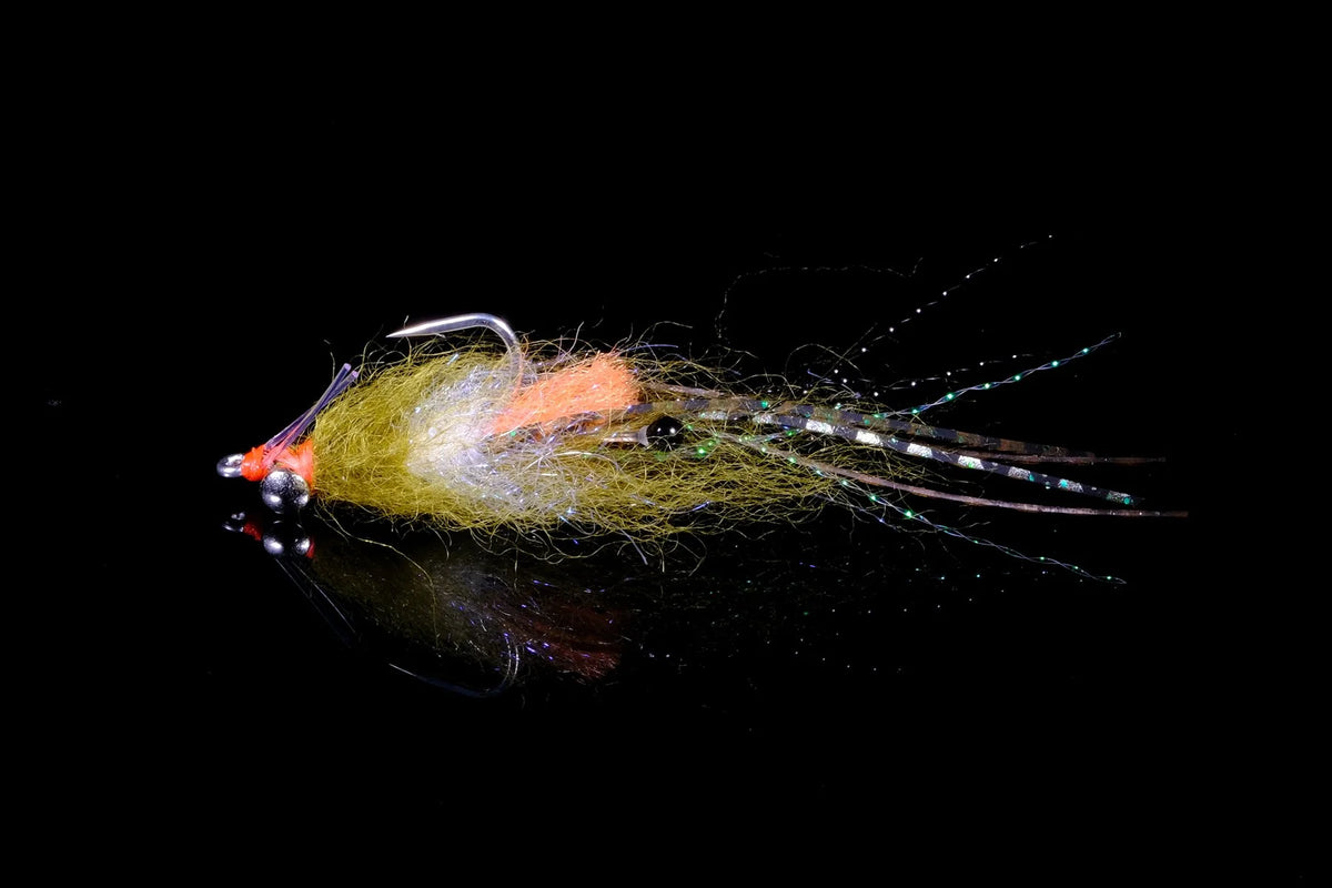 Manic Spawning Shrimp Olive — Aussie Angler